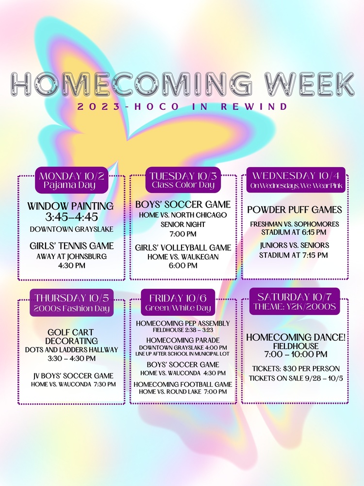 Homecoming Week | Grayslake Central High School