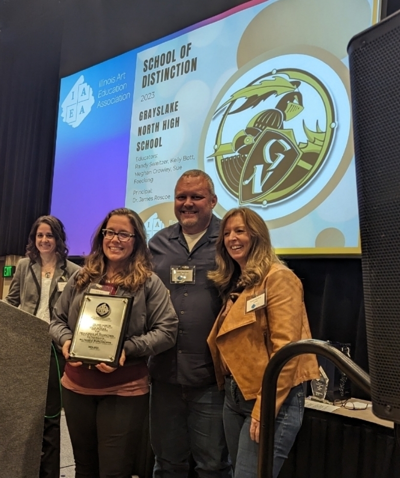 GNHS Art Department wins prestigious award | Grayslake North High School